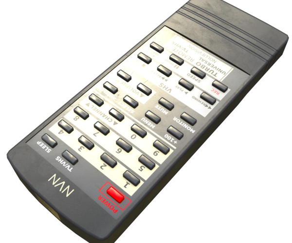 ArtStation - Game-ready Retro Remote Control | Game Assets