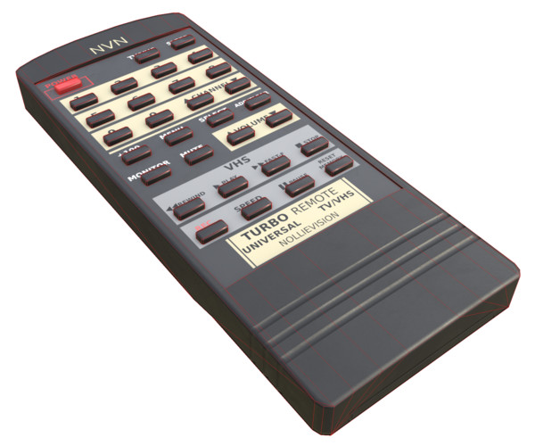 ArtStation - Game-ready Retro Remote Control | Game Assets