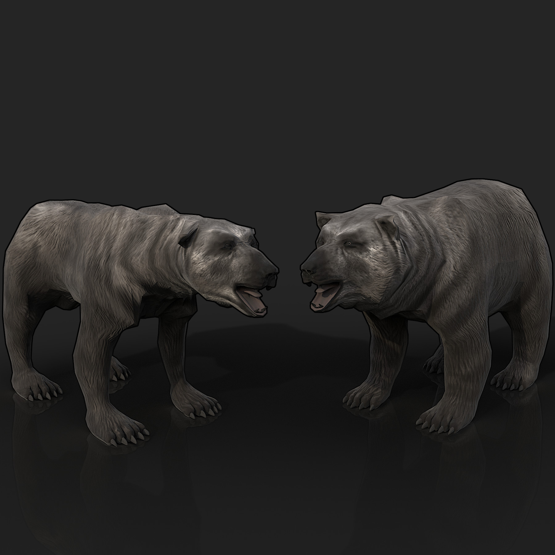 ArtStation - Bear Megapack 3D Model Collection | Resources