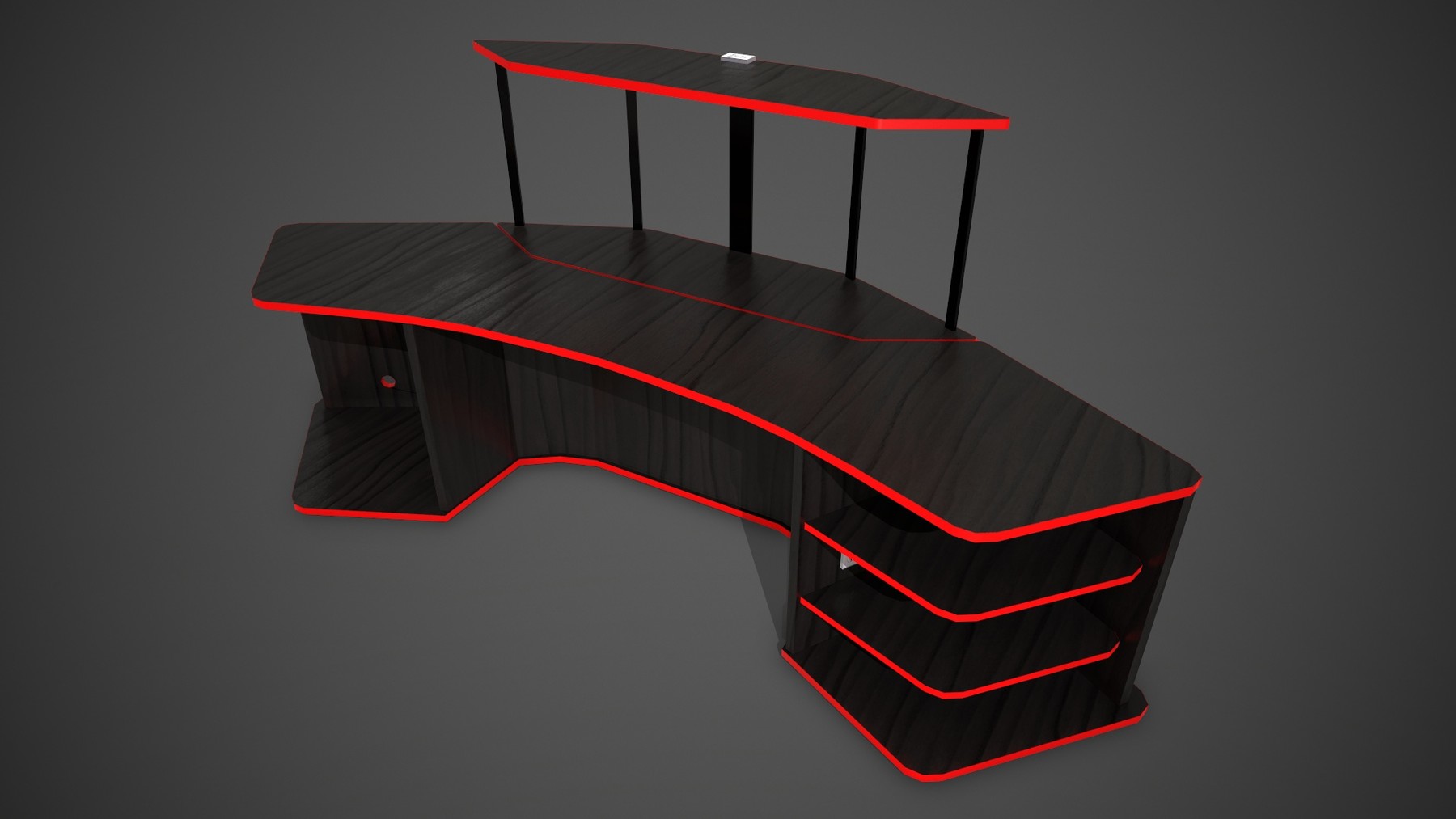 ArtStation - Game Ready PBR Computer Desk | Game Assets