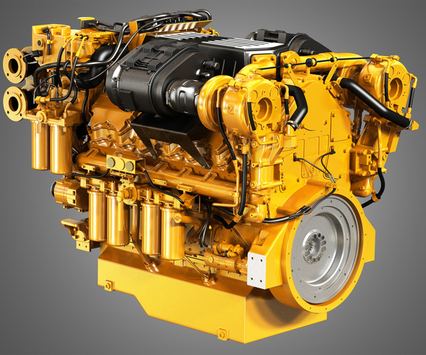 ArtStation - C32 Acert Engine | Resources