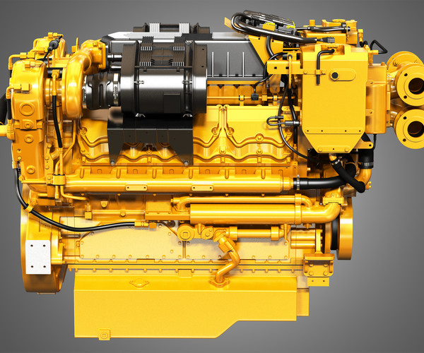 ArtStation - C32 Acert Engine | Resources