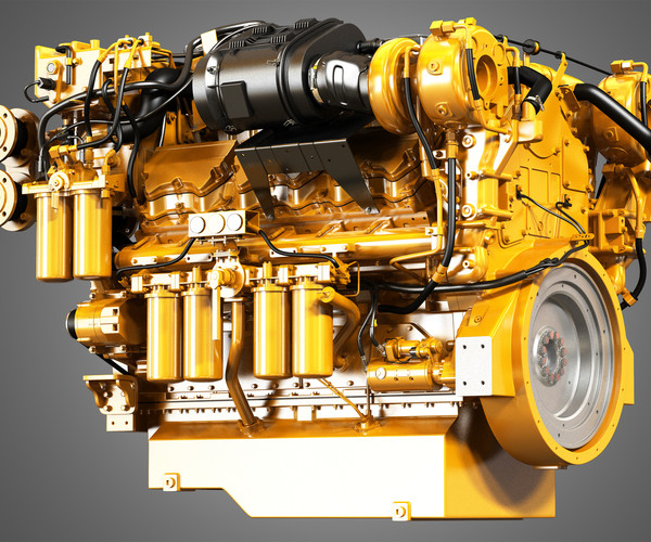 ArtStation - C32 Acert Engine | Resources