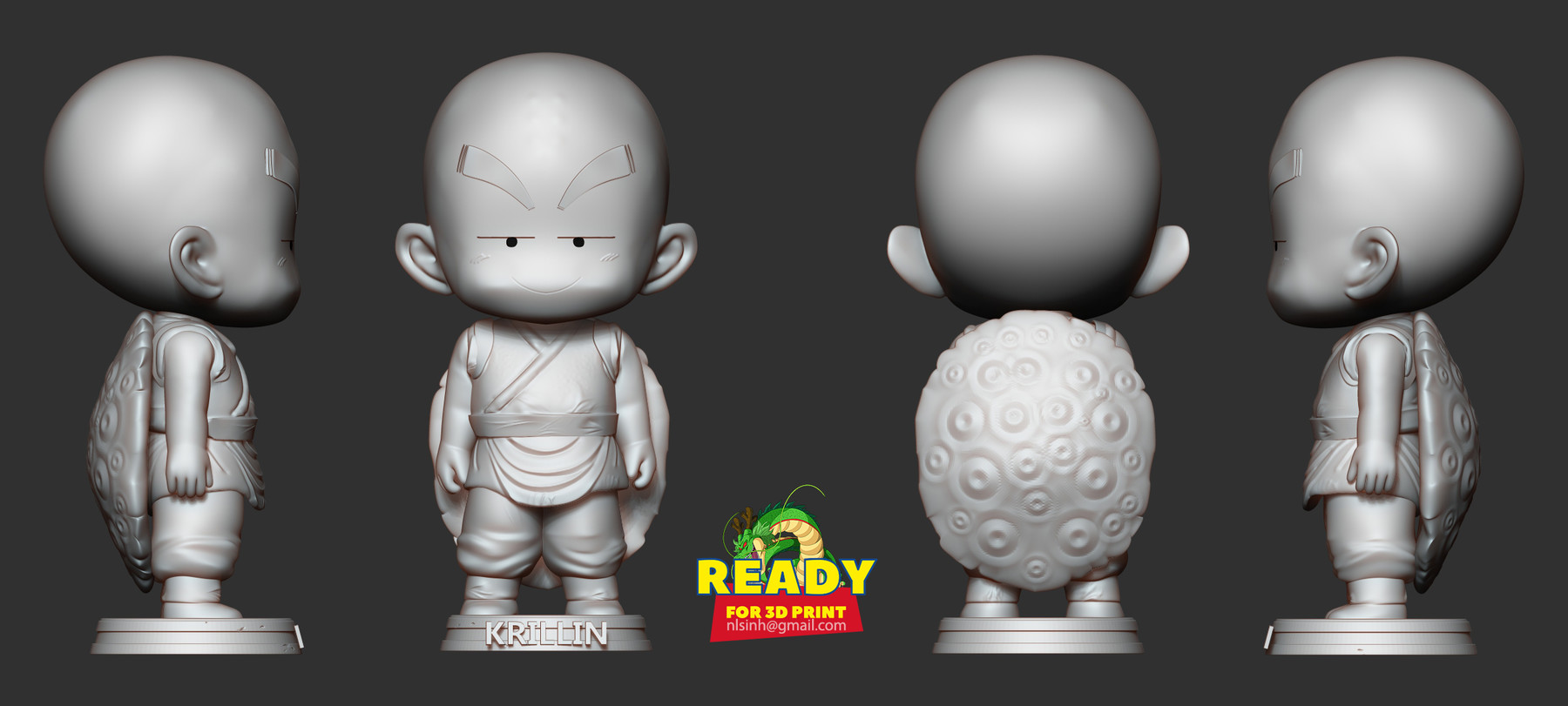 ArtStation - Krillin - Dragon Ball Fanart | Resources