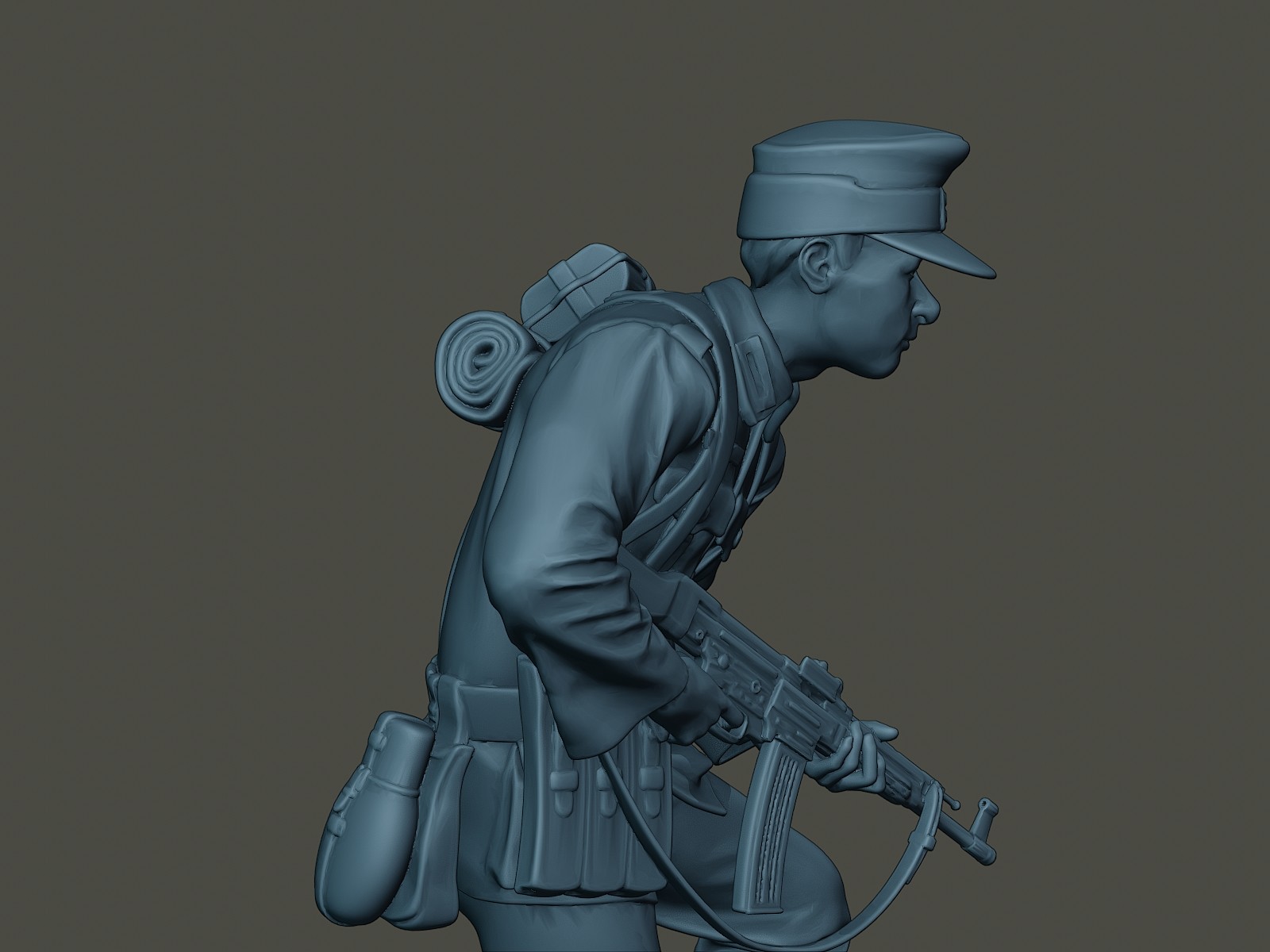 ArtStation - German soldier ww2 Action G3 | Resources
