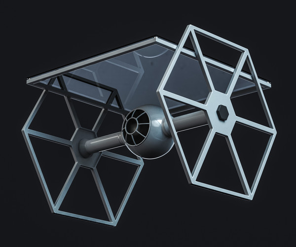ArtStation - Star Wars Tie Fighter Desk / 3D model | Resources