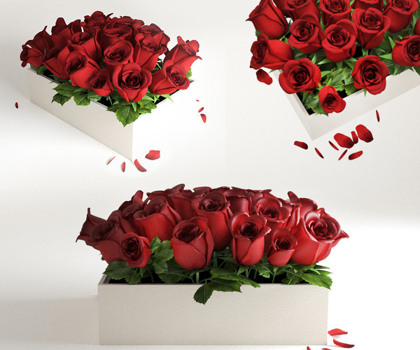 ArtStation - red flowerbox | Resources