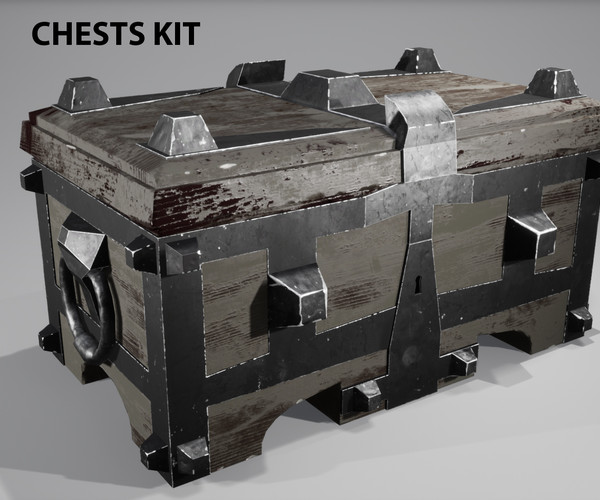 ArtStation - ANTIQUE CHESTS KIT | Resources