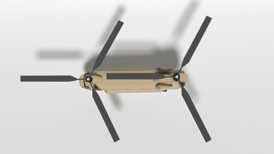 ArtStation - Low Poly Cartoon Boeing CH-47 Chinook Helicopter | Resources