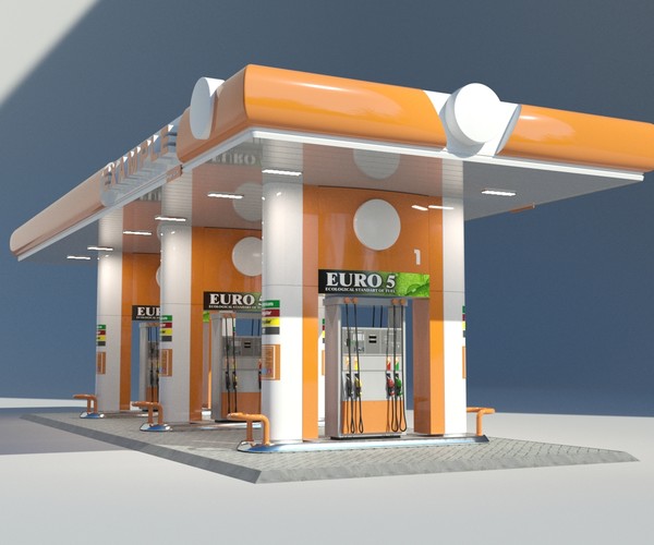 ArtStation - Gas canopy | Resources