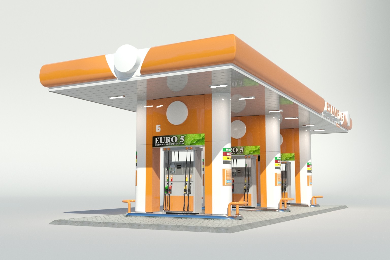 ArtStation - Gas canopy | Resources