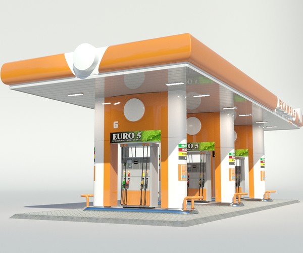 ArtStation - Gas canopy | Resources