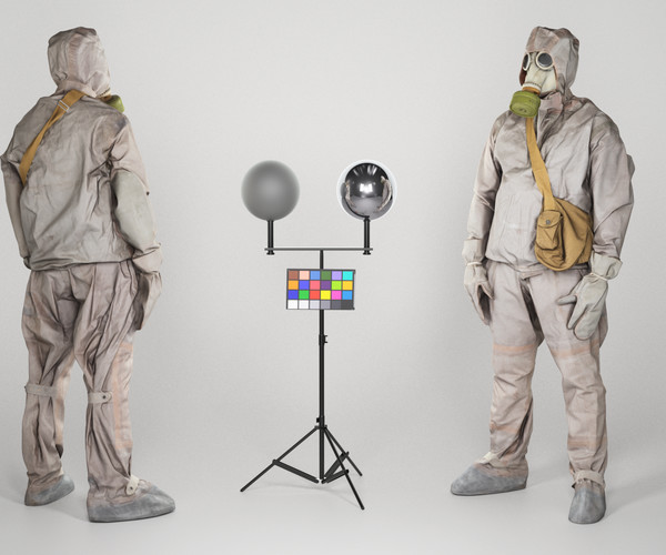 ArtStation - Soviet Liquidator of nuclear accident of Chernobyl 58 ...