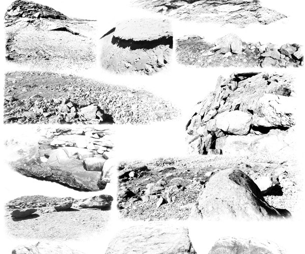 ArtStation - Rock Brushes | Brushes