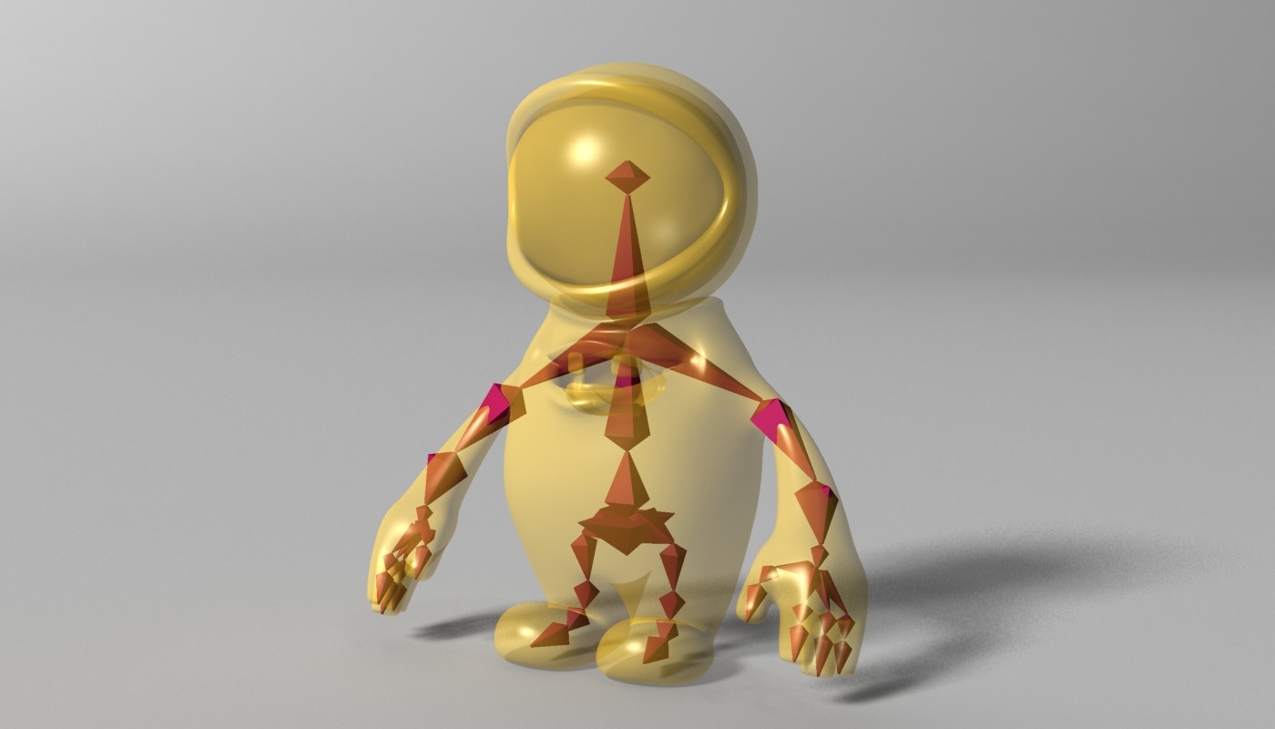 ArtStation - Orange Alien Rigged | Resources