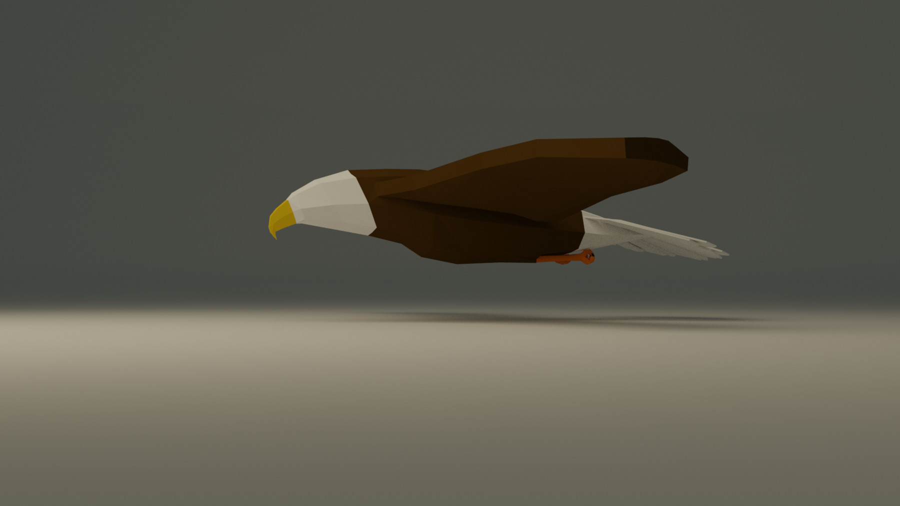 ArtStation - Low poly eagle | Resources