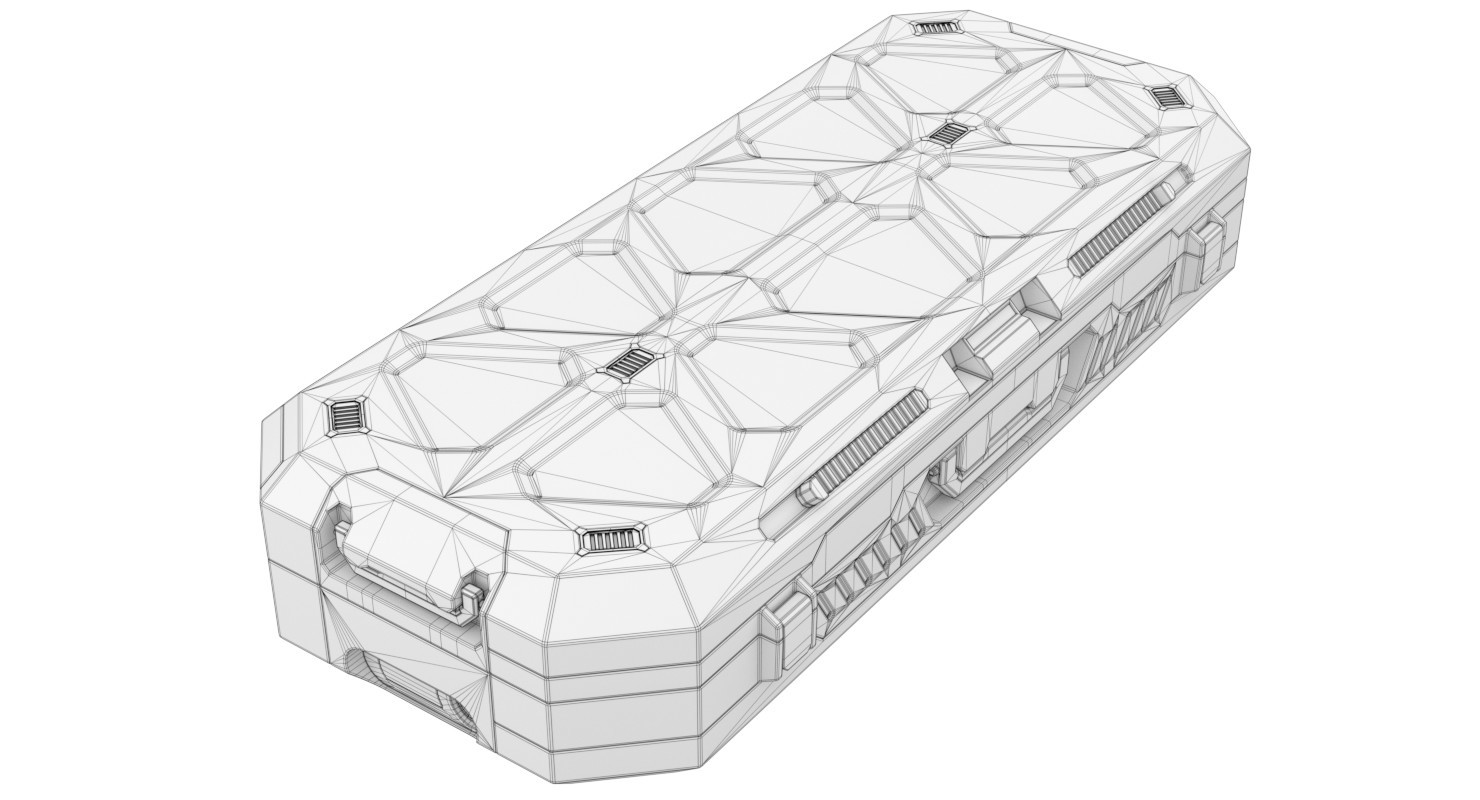 ArtStation - Sci Fi Crate 1 | Resources