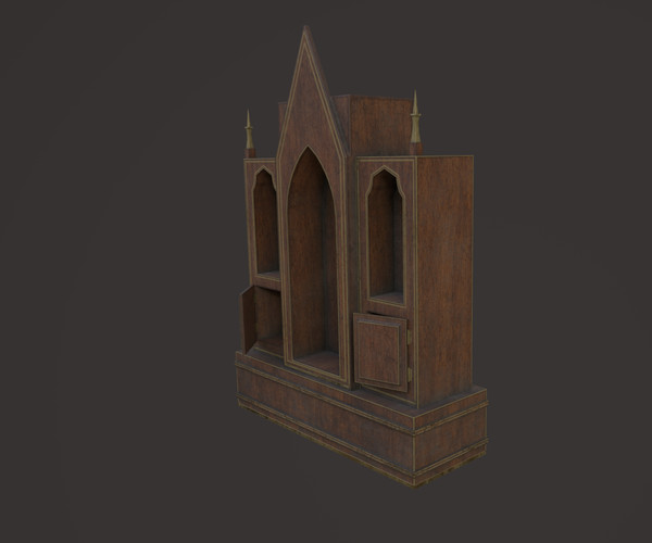 ArtStation - Old Church Game Props | Game Assets