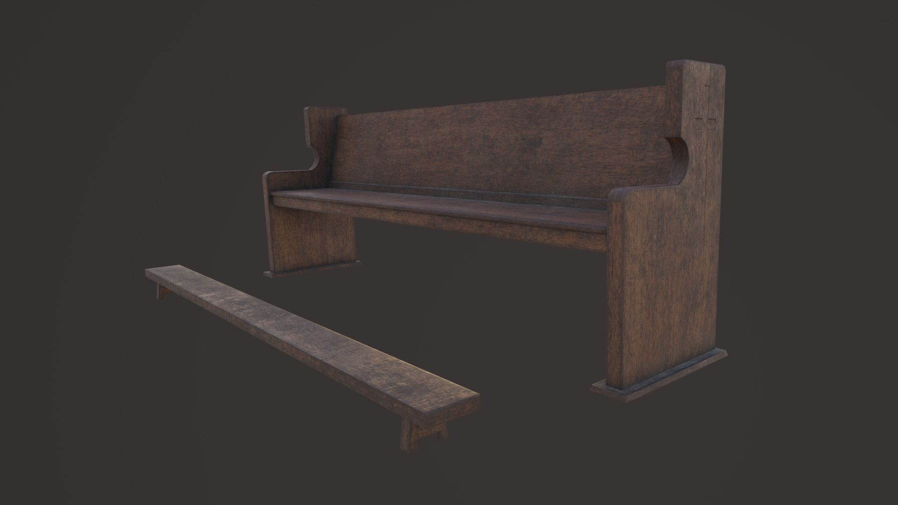 ArtStation - Old Church Game Props | Game Assets