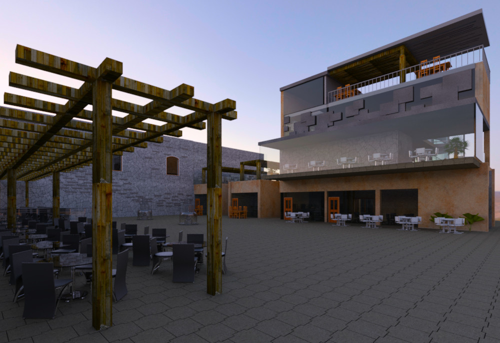 ArtStation - Revit Restaurant & Cafe | Resources