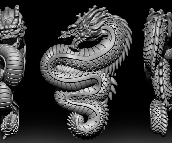 ArtStation - Dragon Pendant / Necklace | Resources