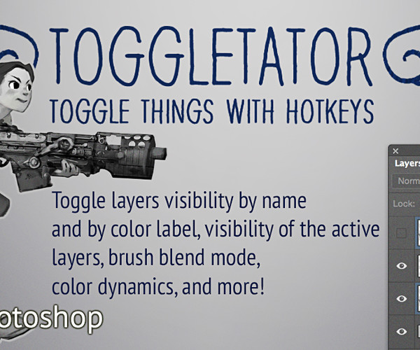 ArtStation - Toggletator for Photoshop! | Resources