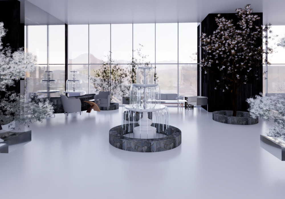 ArtStation - 3D Revit Office building interior design | Resources