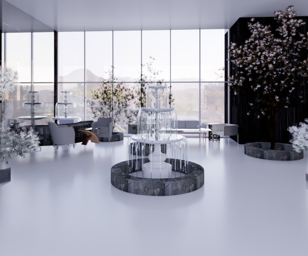 ArtStation - 3D Revit Office building interior design | Resources