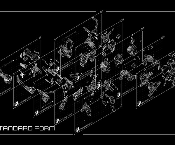 ArtStation - Standard Form - Vol.1 - CAD kit | Resources