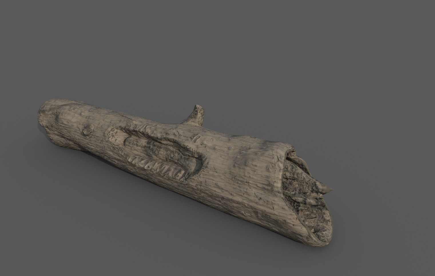 ArtStation - Wooden log | Game Assets