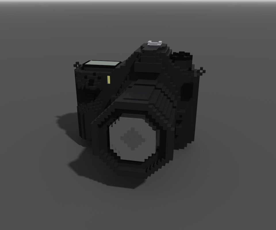 ArtStation - Voxel Digital Camera DSLR | Game Assets
