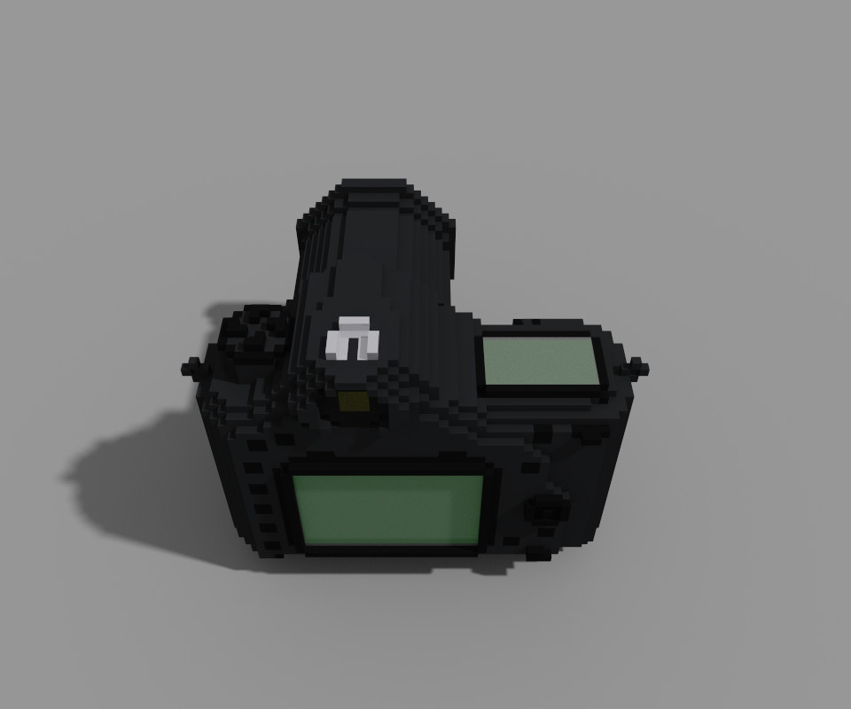 ArtStation - Voxel Digital Camera DSLR | Game Assets