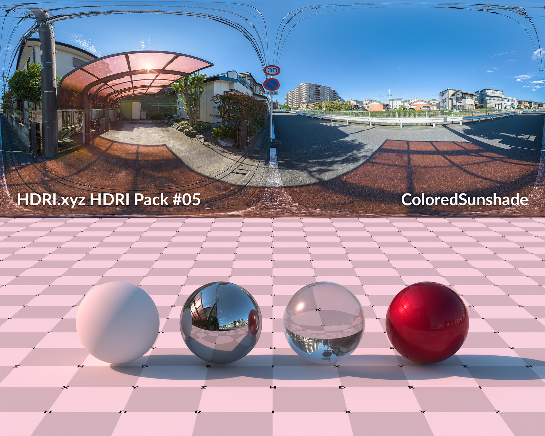 ArtStation - ColoredSunshade - 20K 32bit HDRI Spherical Panorama (from ...