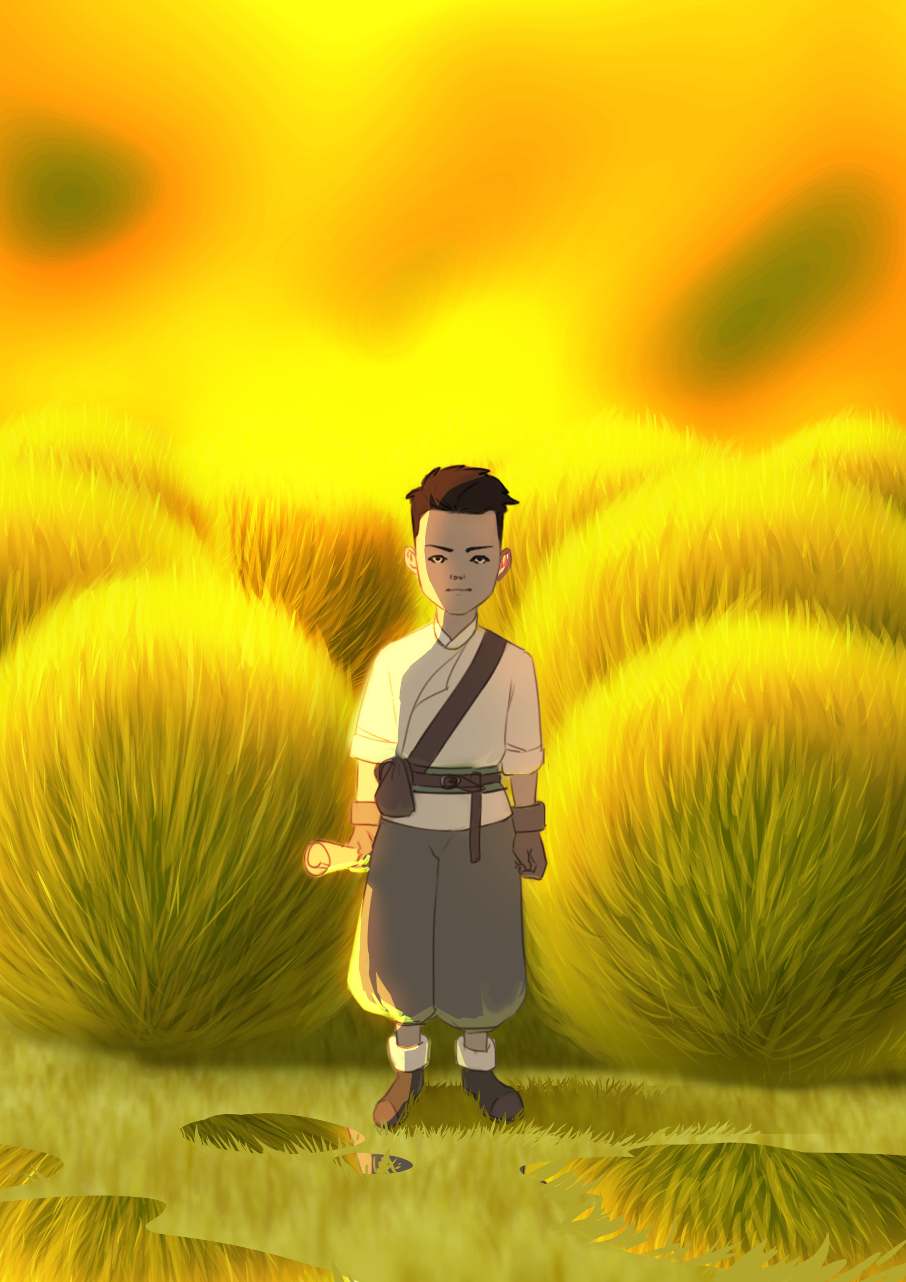 ArtStation - 【free brush 】Kochia scoparia brush | Brushes