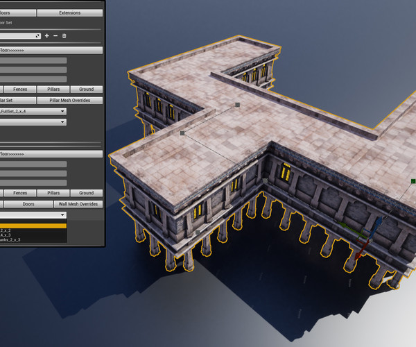 ArtStation - EXE Building Maker Tool For UE | Game Assets