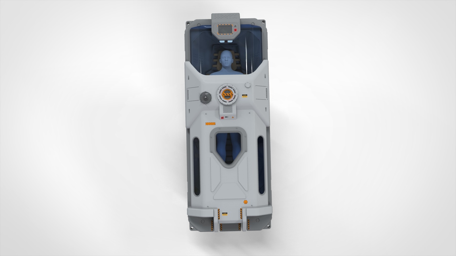 ArtStation - sci fi cryogenic capsule | Resources