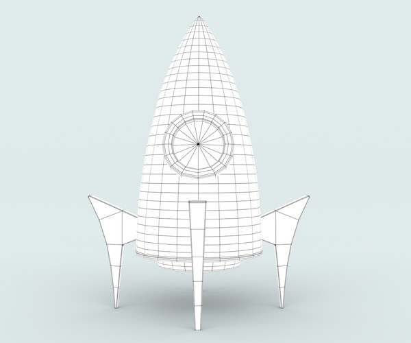 ArtStation - Cartoon Rocket | Resources