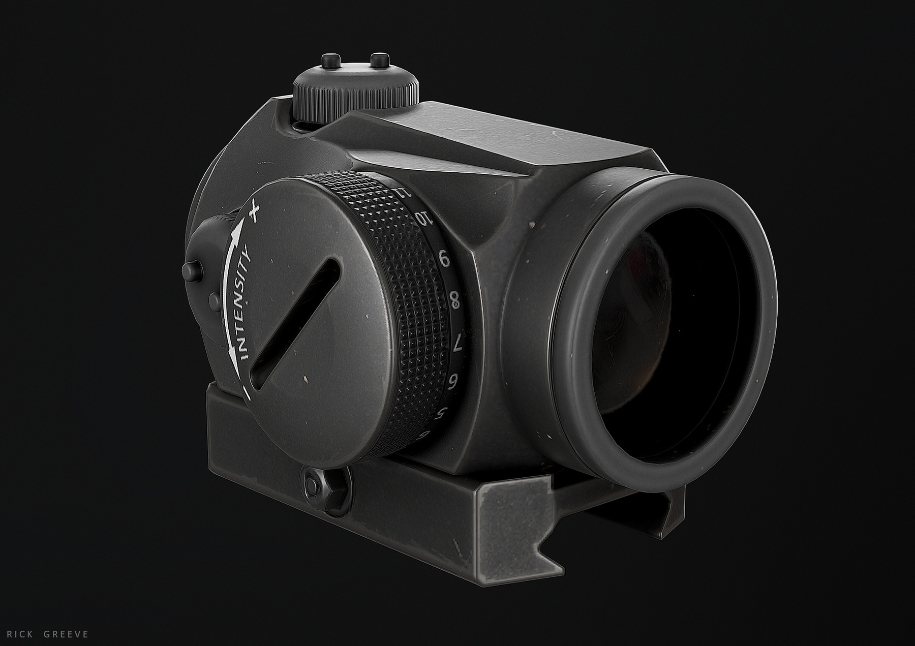 ArtStation - Aimpoint Red Dot | Resources