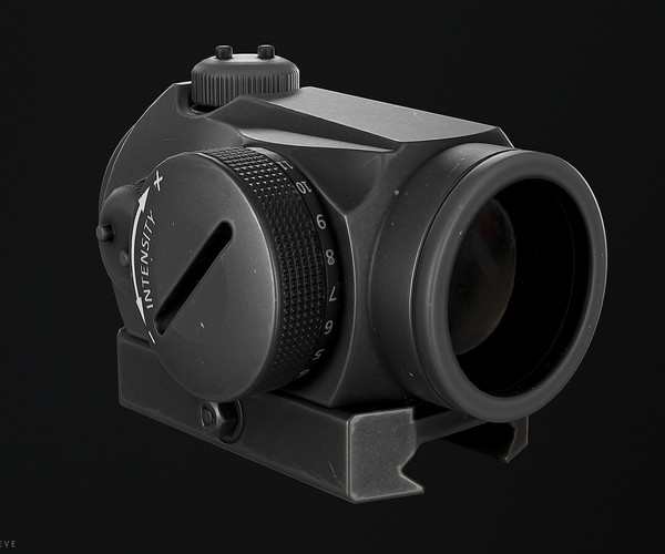 ArtStation - Aimpoint Red Dot | Resources