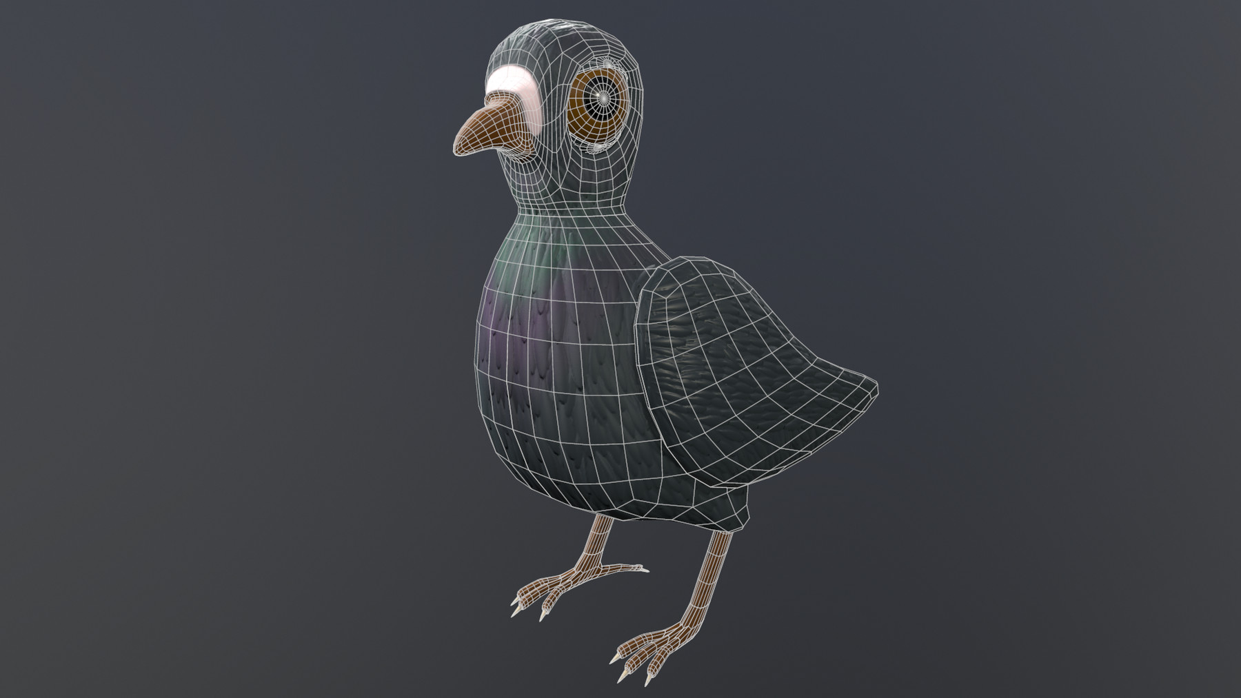 ArtStation - Stylized Cartoon Pigeon | Resources