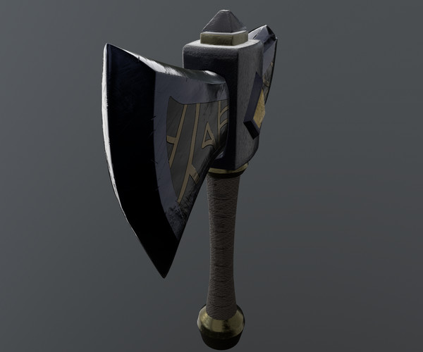 ArtStation - Dwarven Axe | Resources