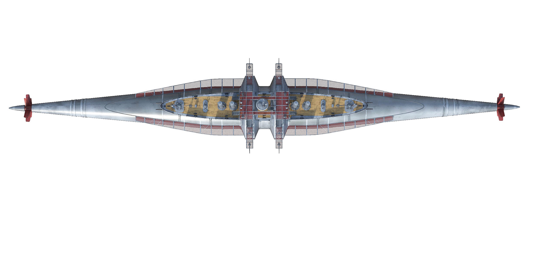 ArtStation - The future Winans Cigar Steamer Ships | Game Assets