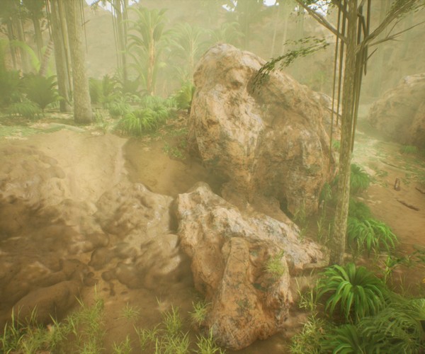ArtStation - Basic Jungle Pack - UE4 | Resources