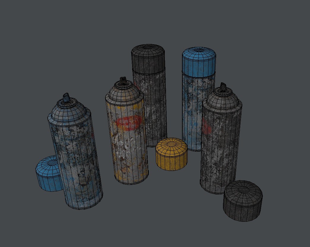 ArtStation - Paint Spray Pack | Game Assets