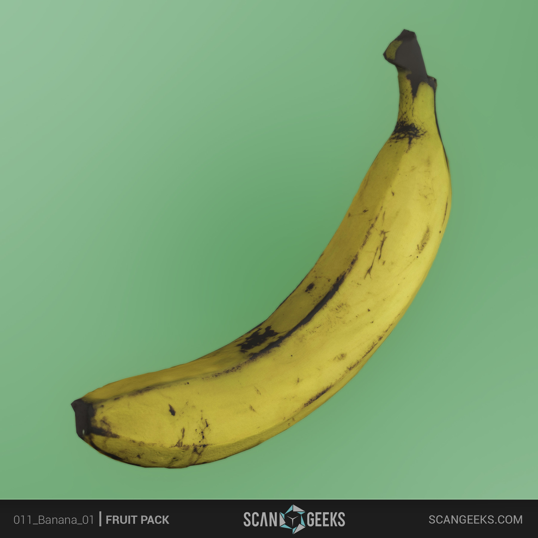 ArtStation - Banana 01 Photogrammetry Asset 3D PhotoScan | Game Assets