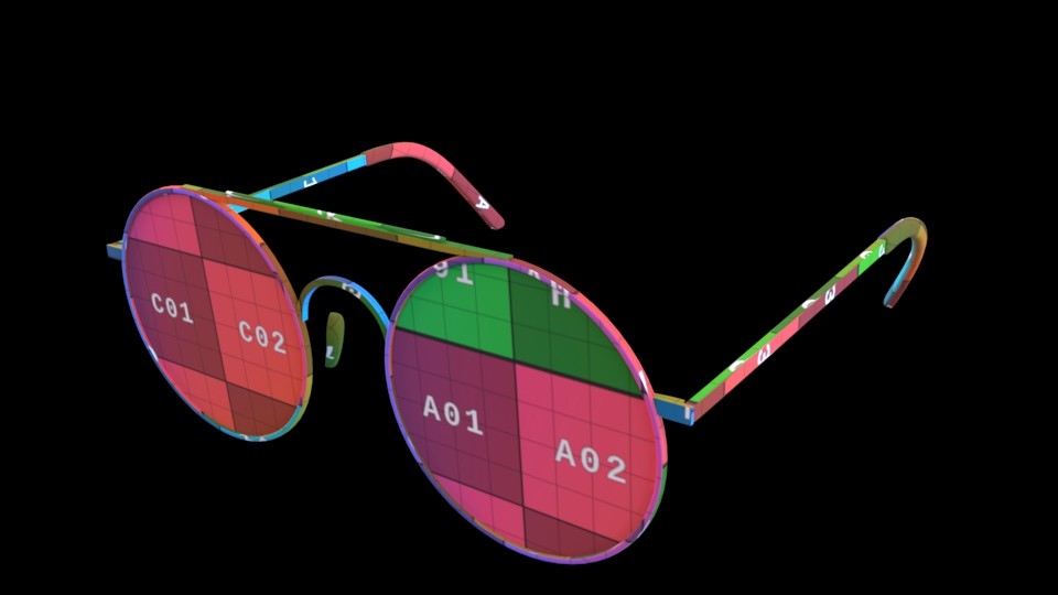 ArtStation - Round Lens Sunglasses | Resources