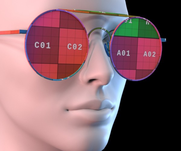 ArtStation - Round Lens Sunglasses | Resources
