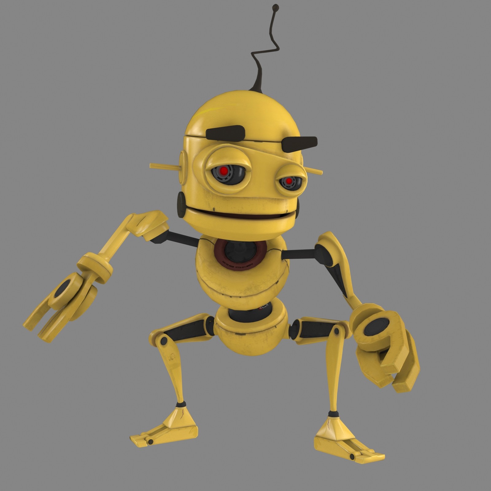 ArtStation - Robot v2 | Game Assets