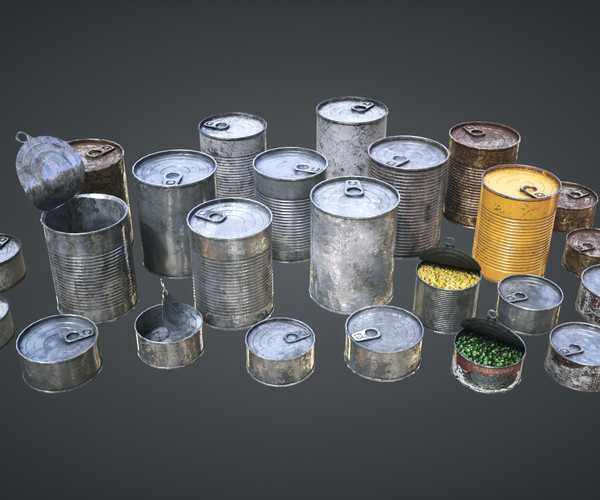 ArtStation - Cans Pack | Game Assets