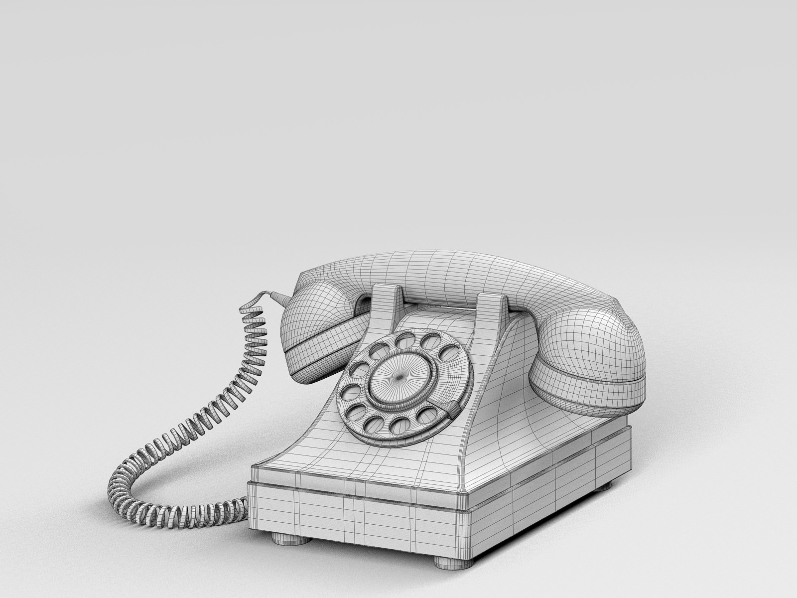 ArtStation - Retro phone | Resources